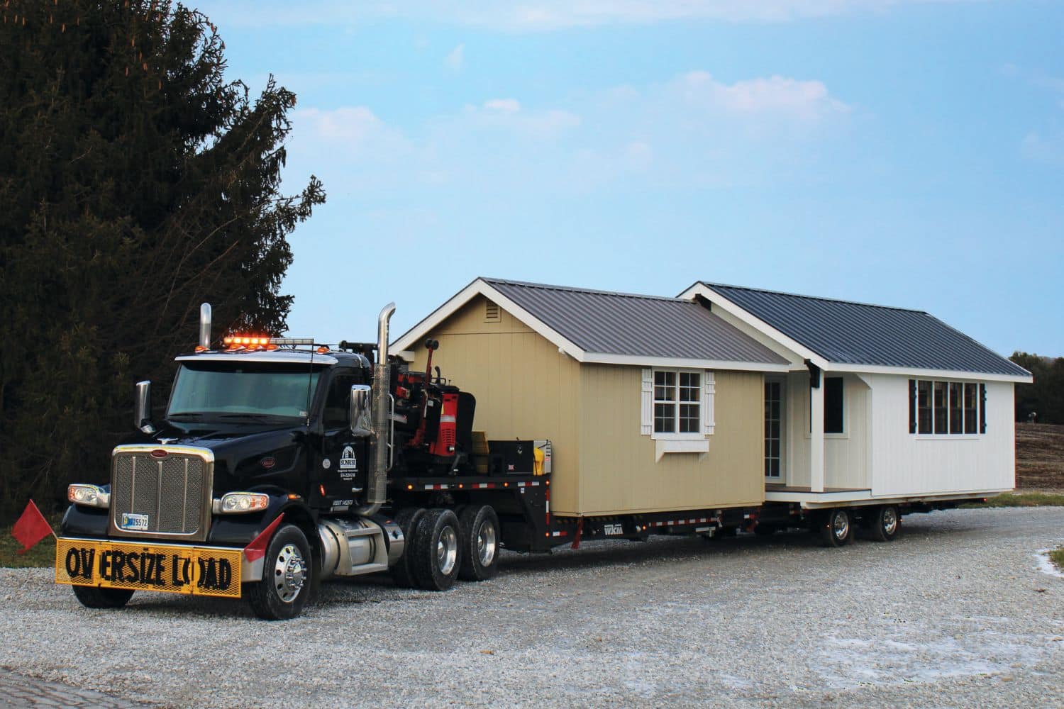 On-Site Construction and Shed Delivery | Sunrise Structures